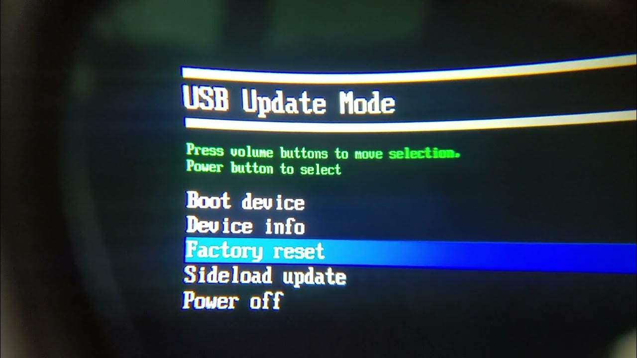 Meta Quest 3 Stuck in USB Update Mode loop - YouTube