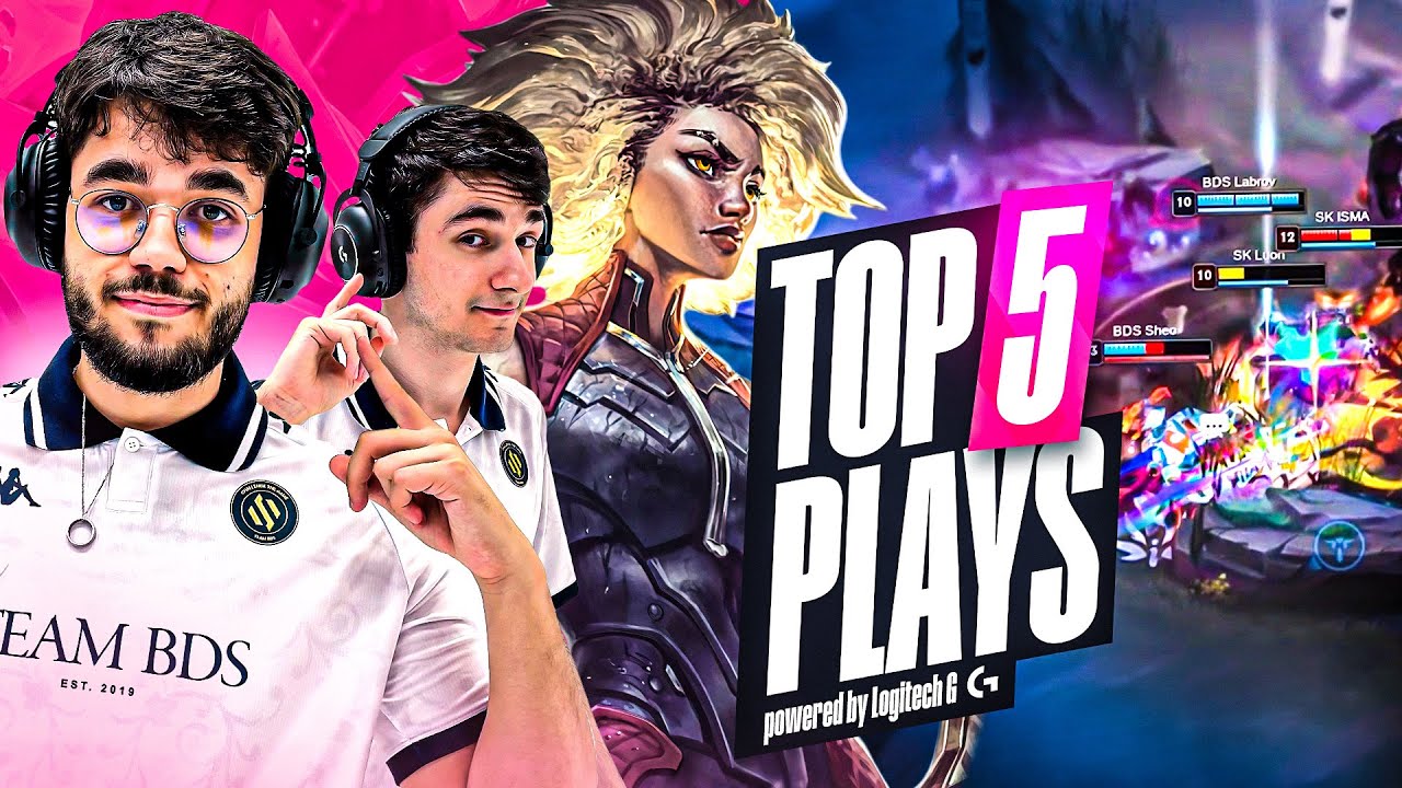 SHEO WITH THE 1 HP NASH STEAL?! | Top 5 Plays of the LEC Weekend ...