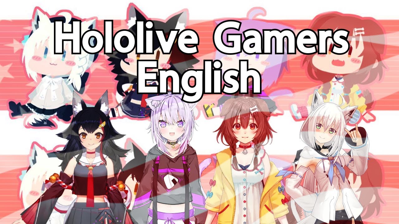 Hololive Gamers Speaking English【Hololive】 - YouTube