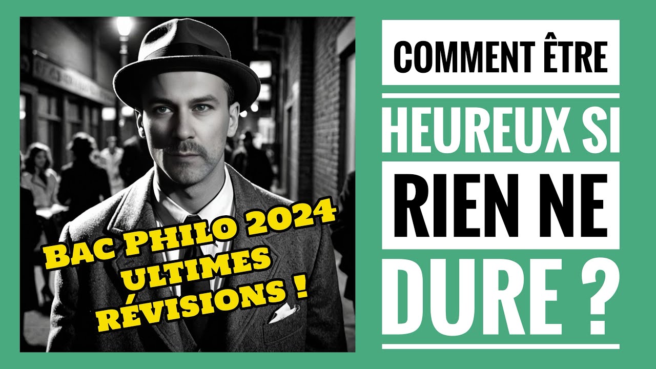 BAC PHILO 2024 🥇 ULTIMES RÉVISIONS MÉTHODE VOYOUTE ! - YouTube