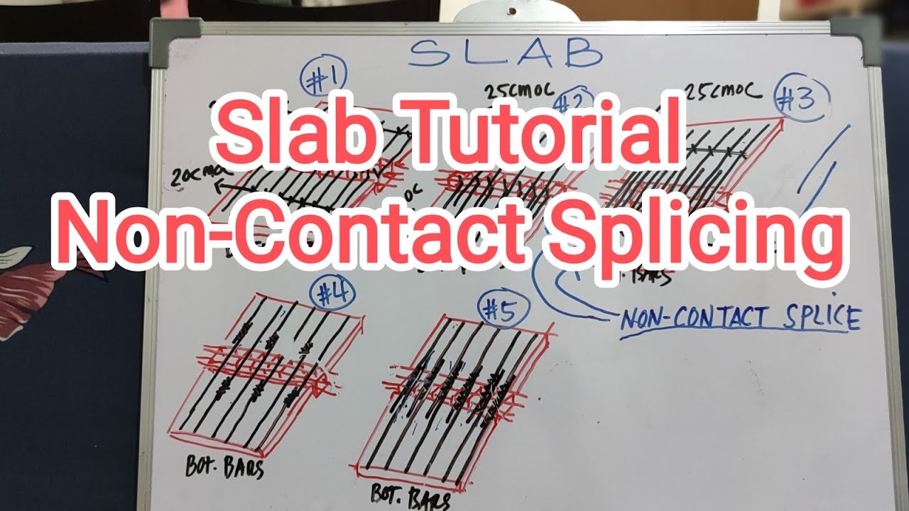 Slab Bottom Bar Splicing Tutorial (Non-Contact Splicing) - YouTube