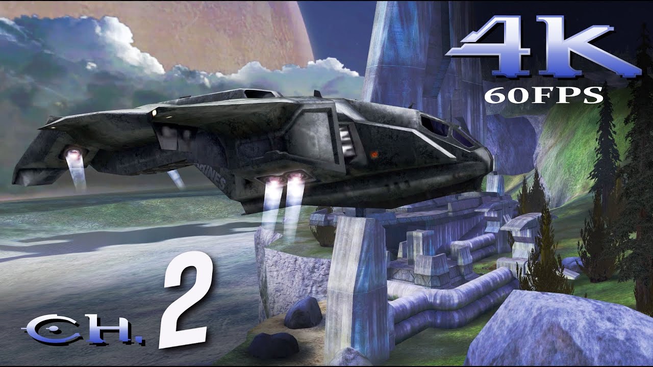 Halo: Combat Evolved - [4K/60fps] (Heroic, Original Graphics) Part 2 ...