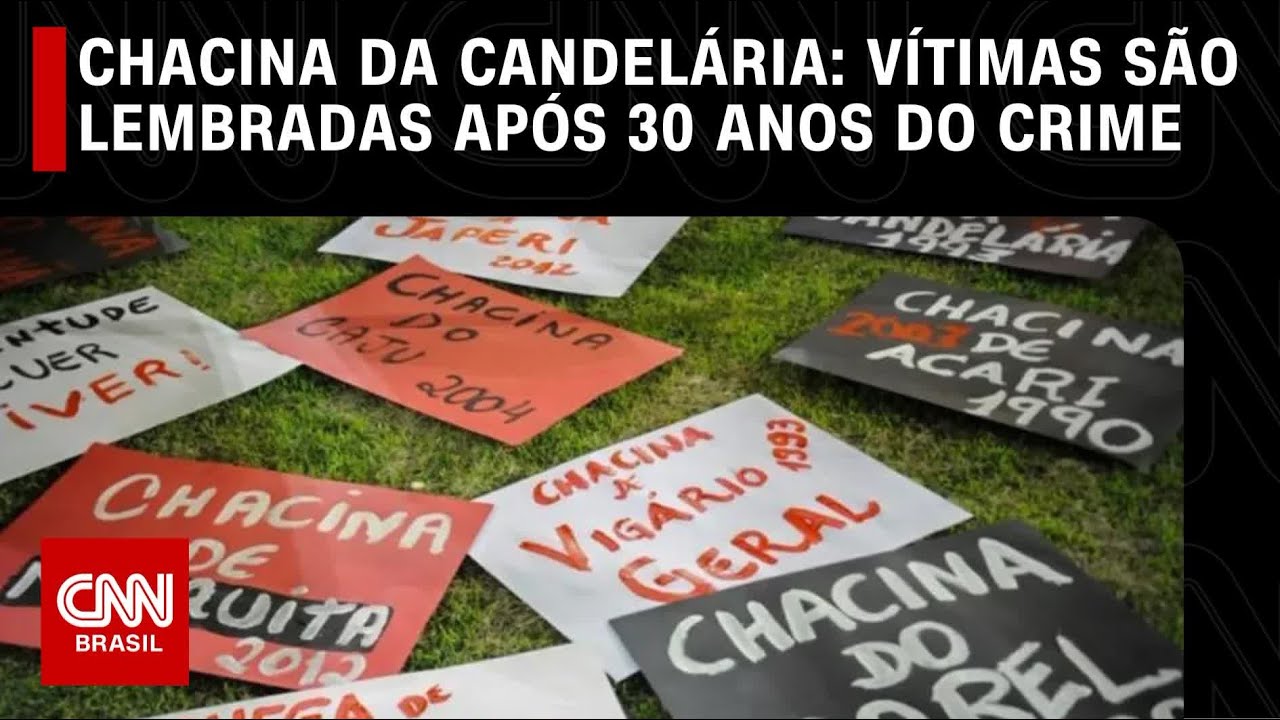 Chacina da Candelária: vítimas são lembradas após 30 anos do crime no ...