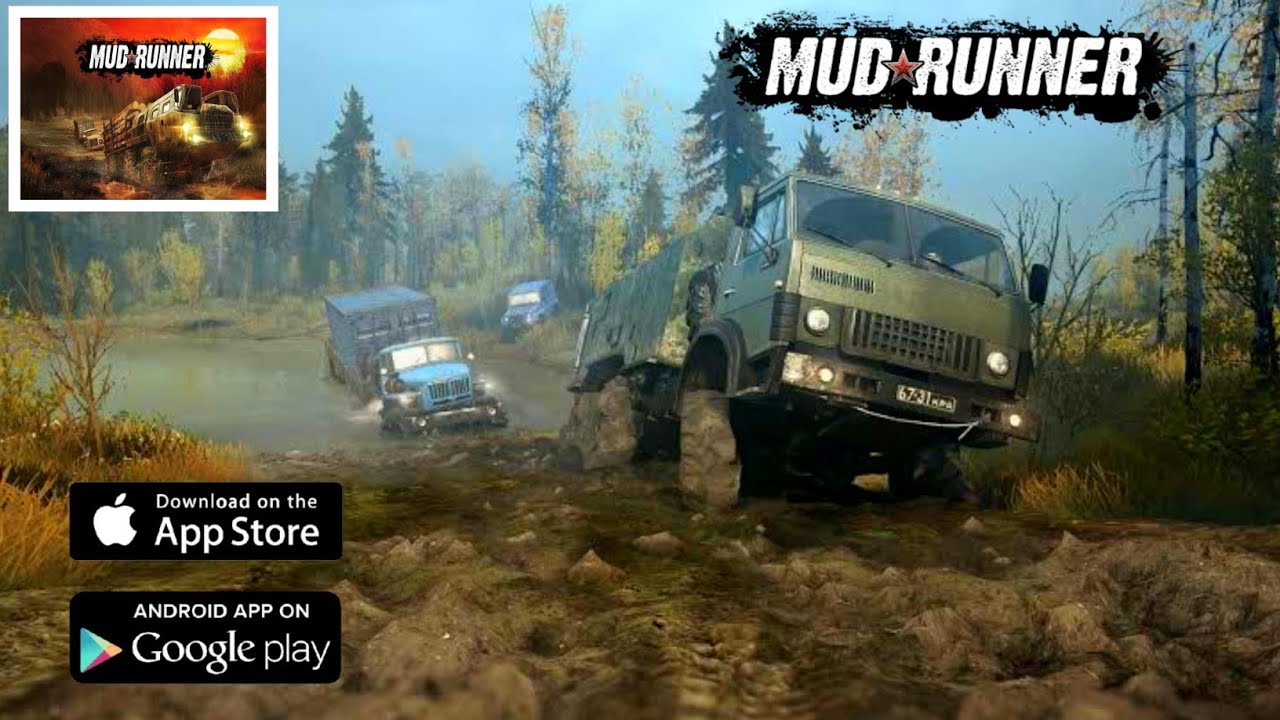 MUDRUNNER MOBILE GAMEPLAY 😱|| Android/ ios || part - 1 - YouTube