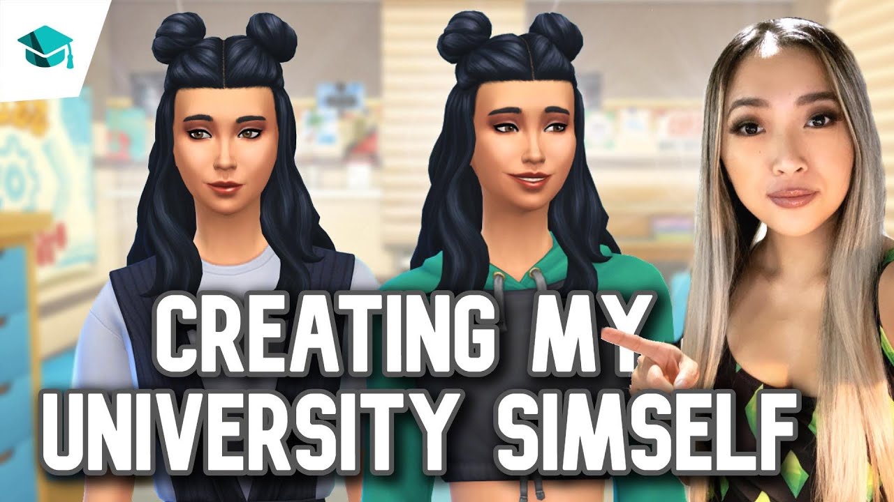 How I Actually Dressed in University ~ Sims 4 Discover University ...
