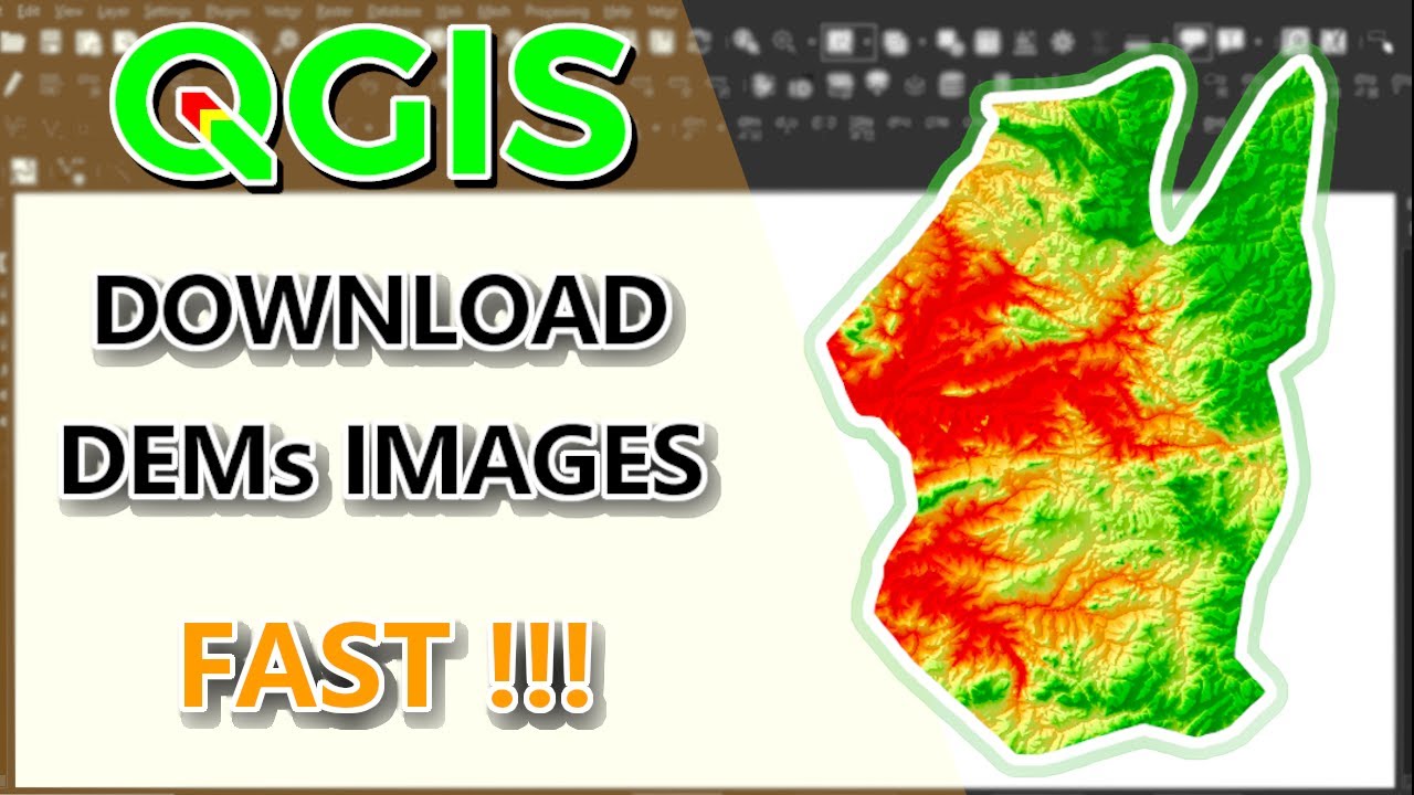 HOW TO DOWNLOAD DEMs (SRTM) IMAGES FAST! PART 1 - QGIS - YouTube