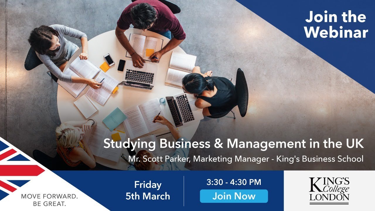 Study Business & Management with King's College London - YouTube