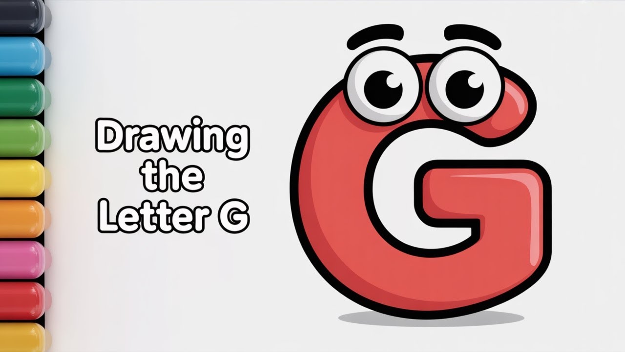 How to Draw the Letter G: Fun and Easy Guide for Kids! - YouTube