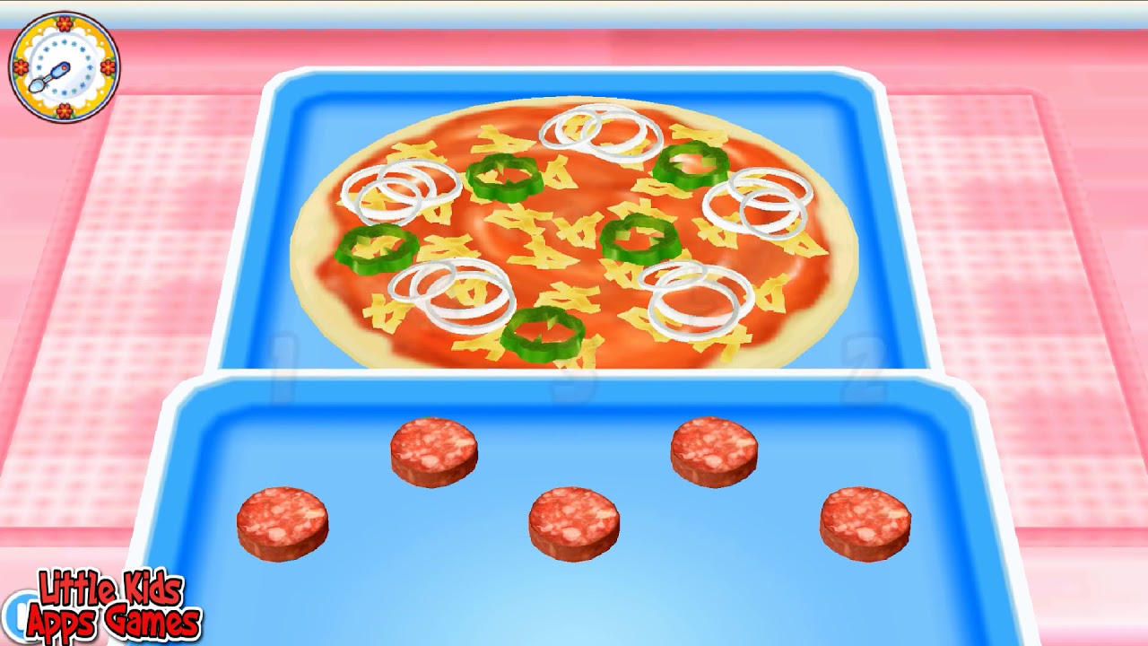 Cooking Pizza and Colorful Mille Crepe - Cooking Mama Gameplay - YouTube