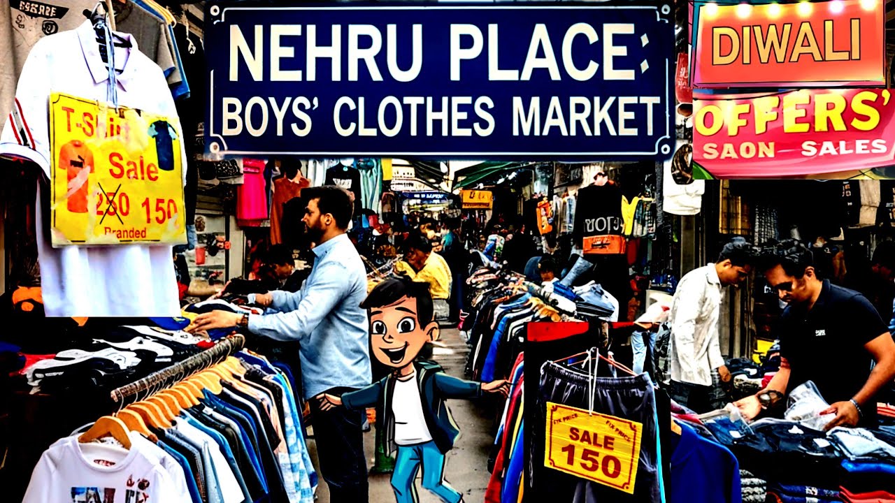 Discover The Best Deals At Nehru Place Cloth Market! | Explore the ...