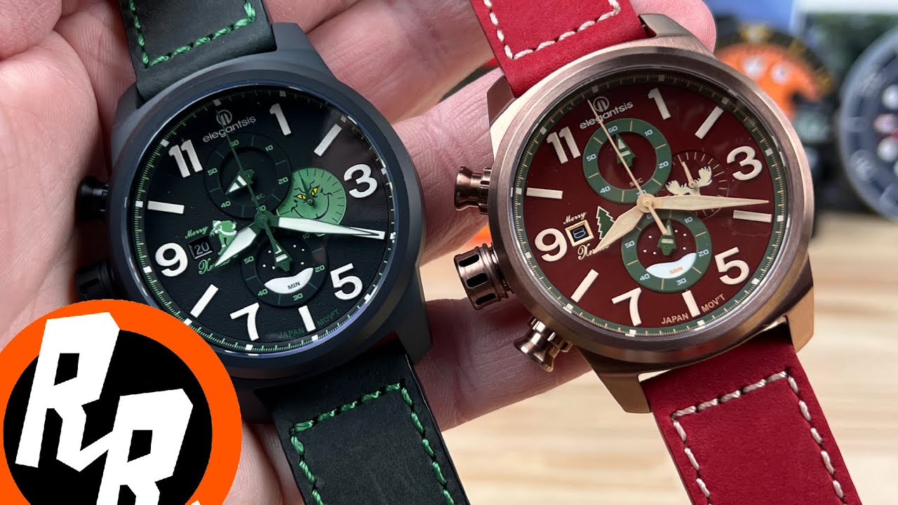 Unboxing Elegantsis Christmas & Grinch watches - YouTube