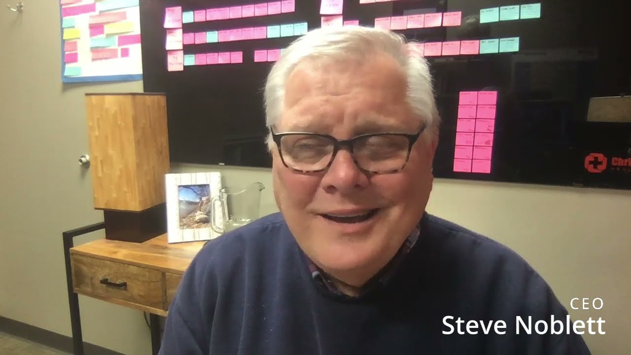 A personal message from Steve Noblett - YouTube