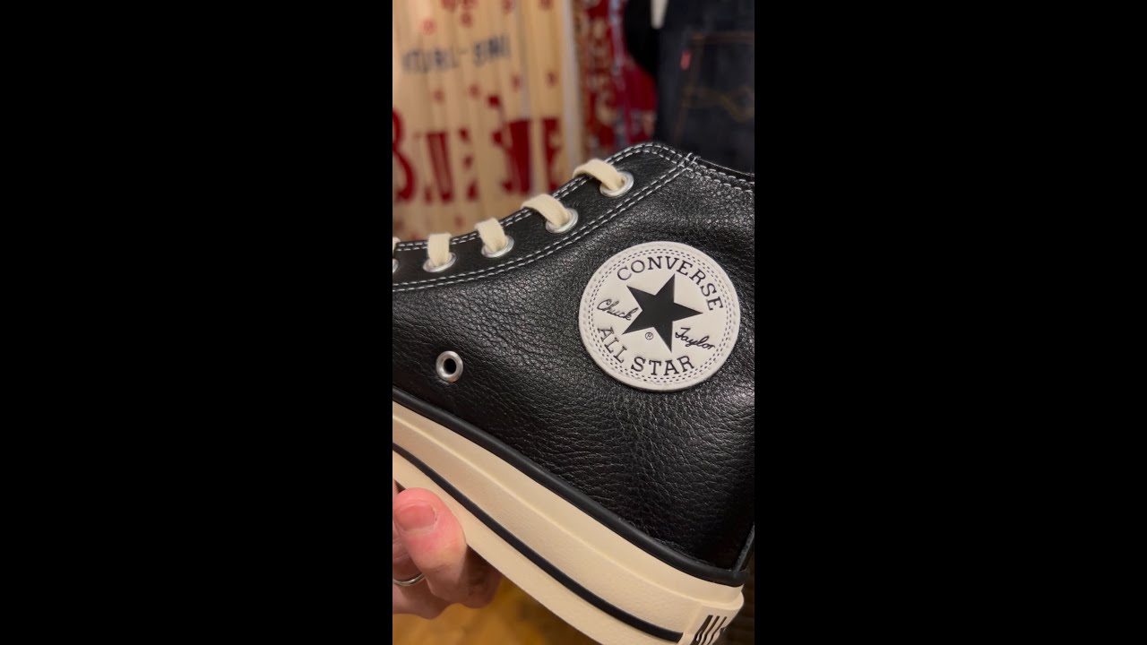 【FLISCO LIVE】CONVERSE - LEATHER ALL STAR J HI - YouTube