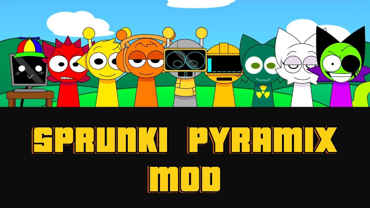 Wonderful mix - Sprunki pyramix MOD - YouTube