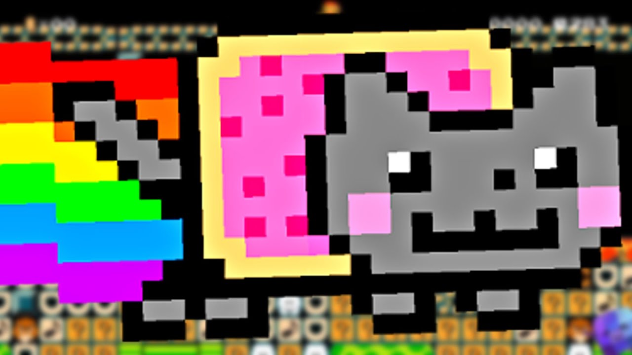 Super Mario Maker 2 🔧 Nyan Cat Theme 🔧 Nashaun - YouTube