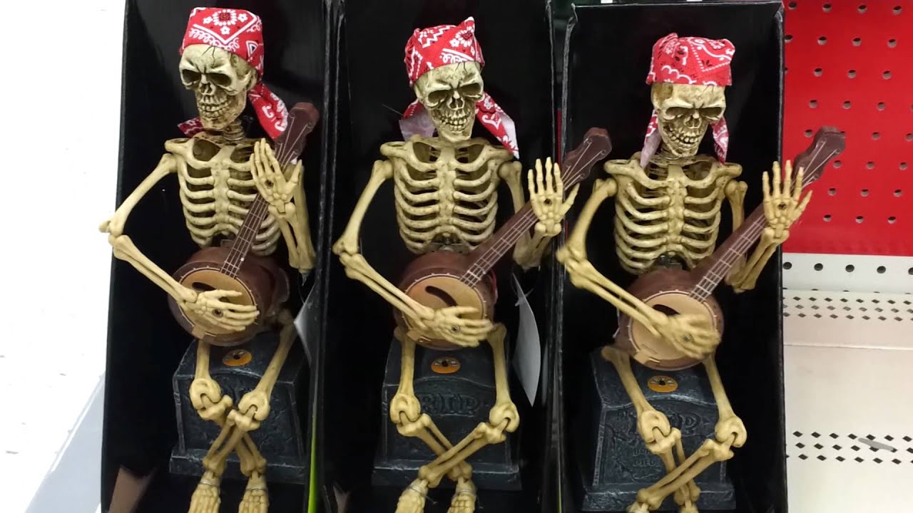 Banjo playing skeletons - YouTube