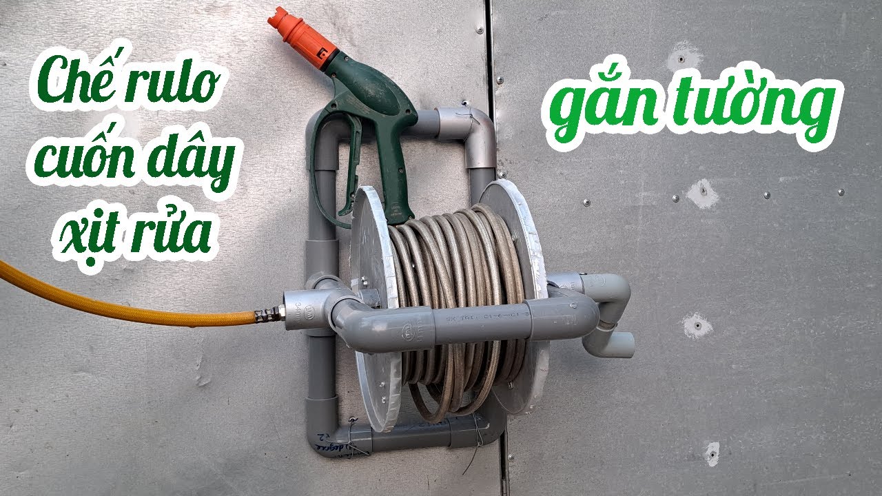 Chế Rulo cuốn dây xịt rửa - YouTube
