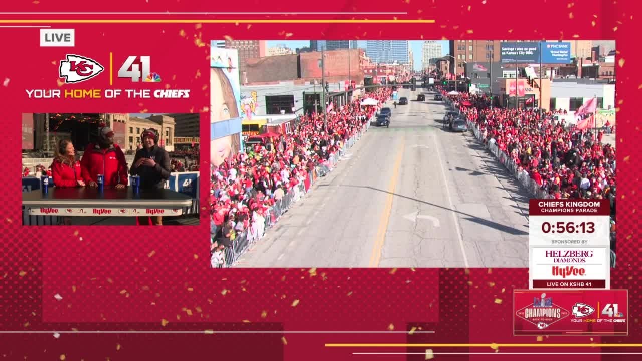 It's a perfect day a Chiefs Champions Victory Parade in Kansas City ...