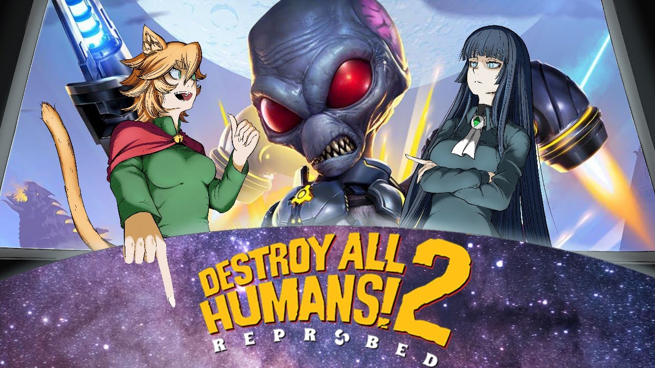 🔥2 Head Poppin【Destroy All Humans 2: Reprobed】 - YouTube