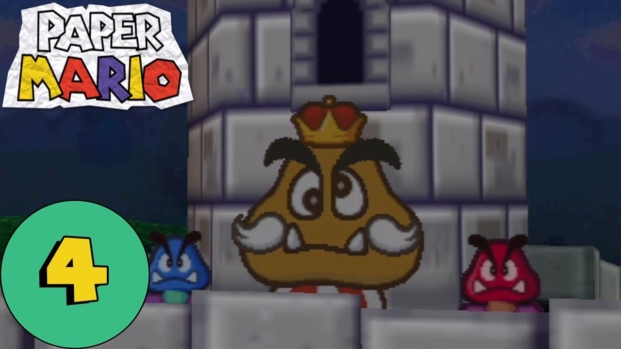 Paper Mario: Part 4 - Goomba King - YouTube
