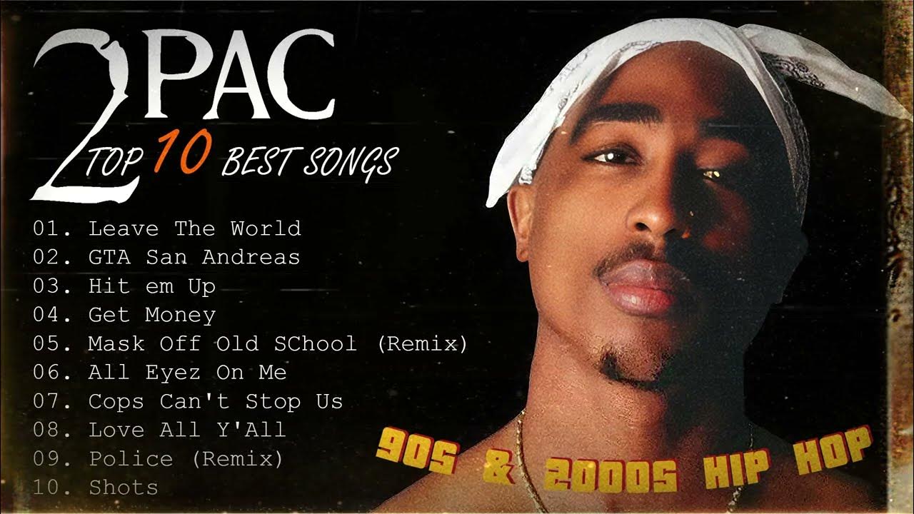 [Tupac Shakur] 2PAC Top 10 Best Songs - 2Pac Greatest Hits 2023 New ...