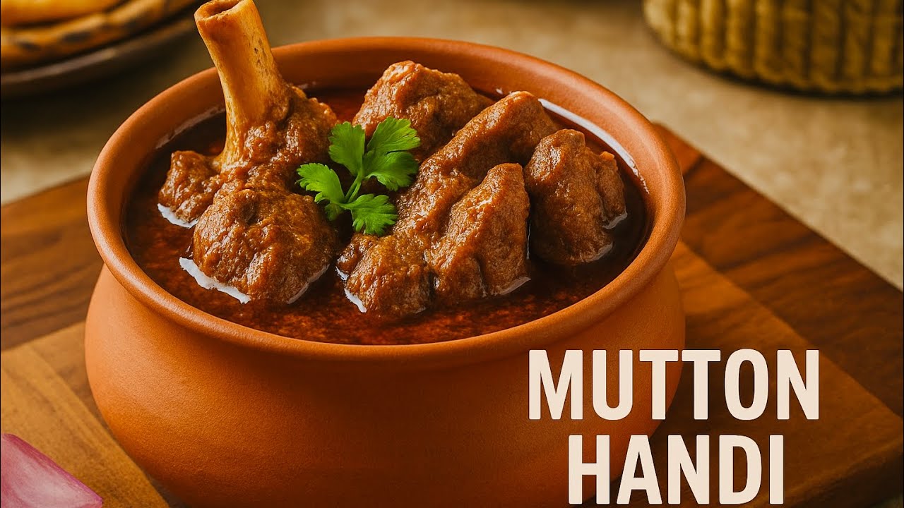 Mutton Handi Recipe || World Famous Champaran Mutton Handi Recipe ...