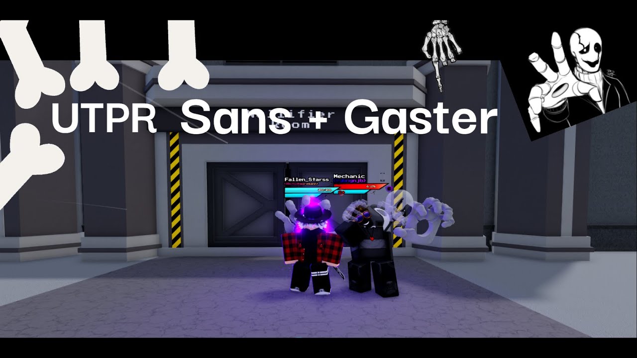 UTPR Gaster + sans in rank 2v2 - YouTube