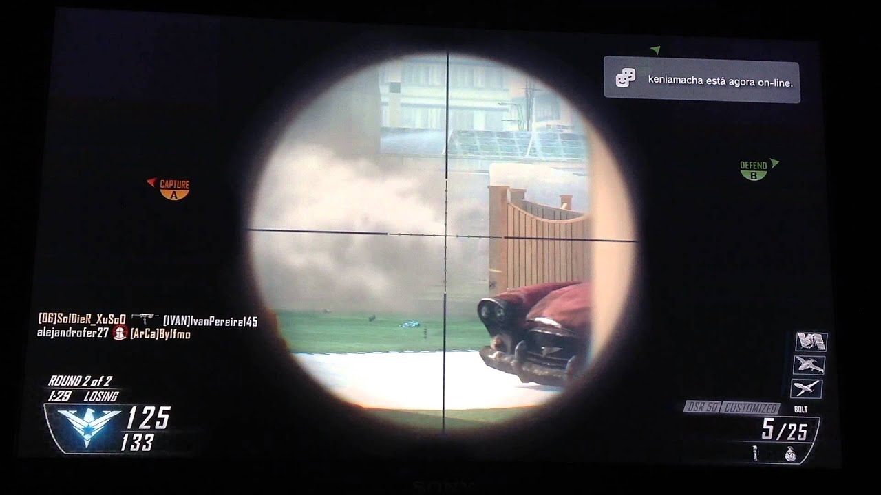 BO2: smoke shot! - YouTube