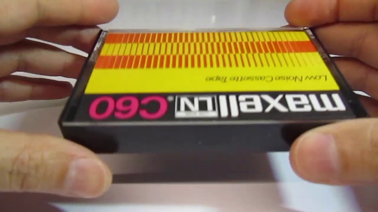 maxell LN C60 cassette tape - Precise Mold - YouTube