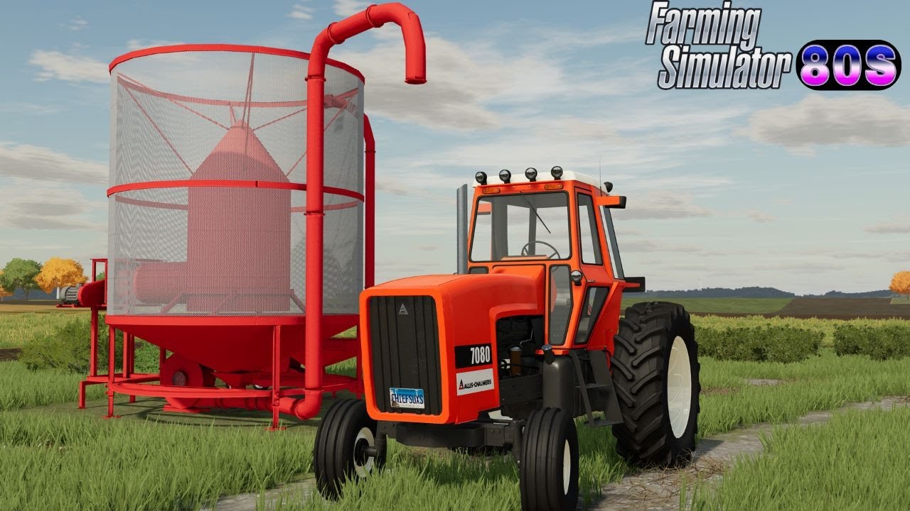 🔴LIVE: 1980'S OLD SCHOOL FARMING WITH SOME CORN DRYING!!! | Stone ...