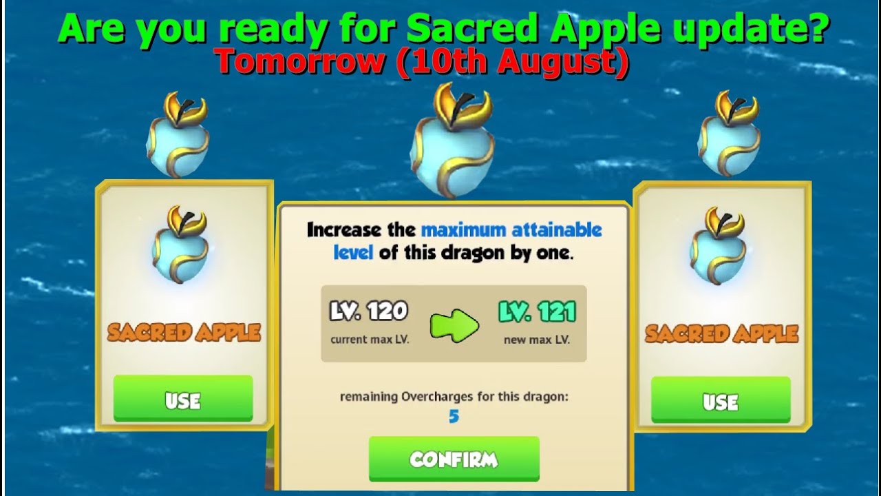 Are you ready for Sacred Apple update?- Dragon Mania Legends | Got ...