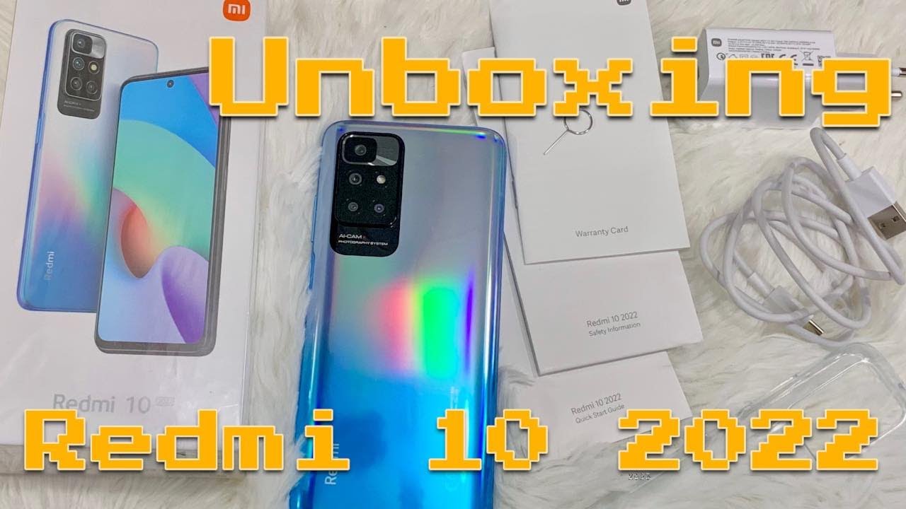 XIAOMI REDMI 10 2022 UNBOXING AND QUICK SPECIFICATIONS - YouTube