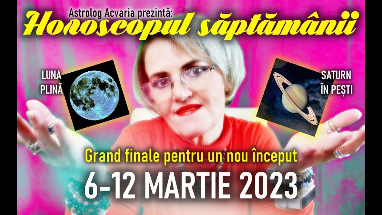 GRAND FINALE & RESTART: Saturn in Pesti 🪐♓ Horoscopul saptamanii 6-12 ...