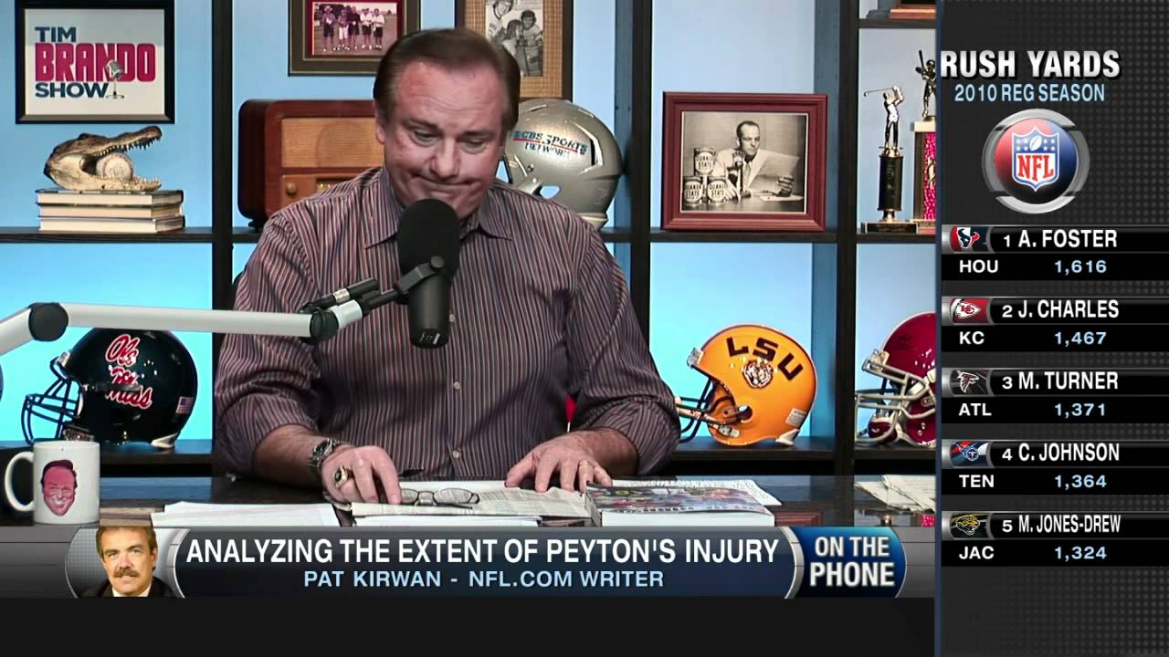 NFL - Pat Kirwan on Manning and the Colts - YouTube