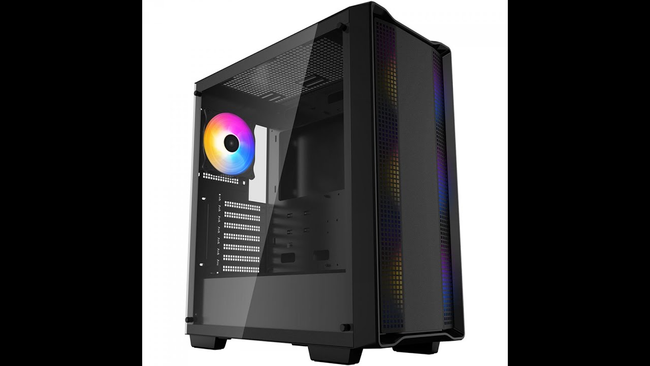 UNBOXING GABINETE DEEPCOOL CC560 FS - COMPRADO NA TERABYTE - YouTube