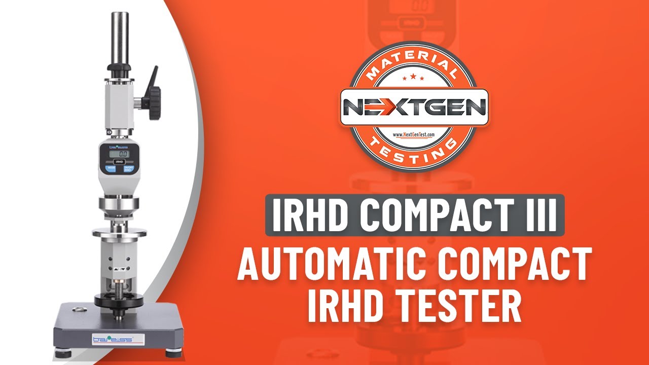 Automatic Compact IRHD Tester – IRHD Compact III - NextGen Material ...