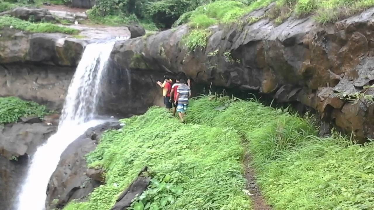Bhagirathi waterfall(vangani) - YouTube