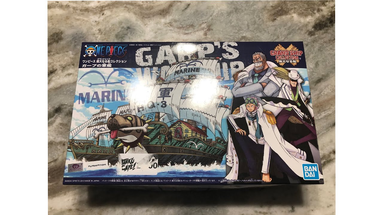 One Piece Garp Ship Build - YouTube