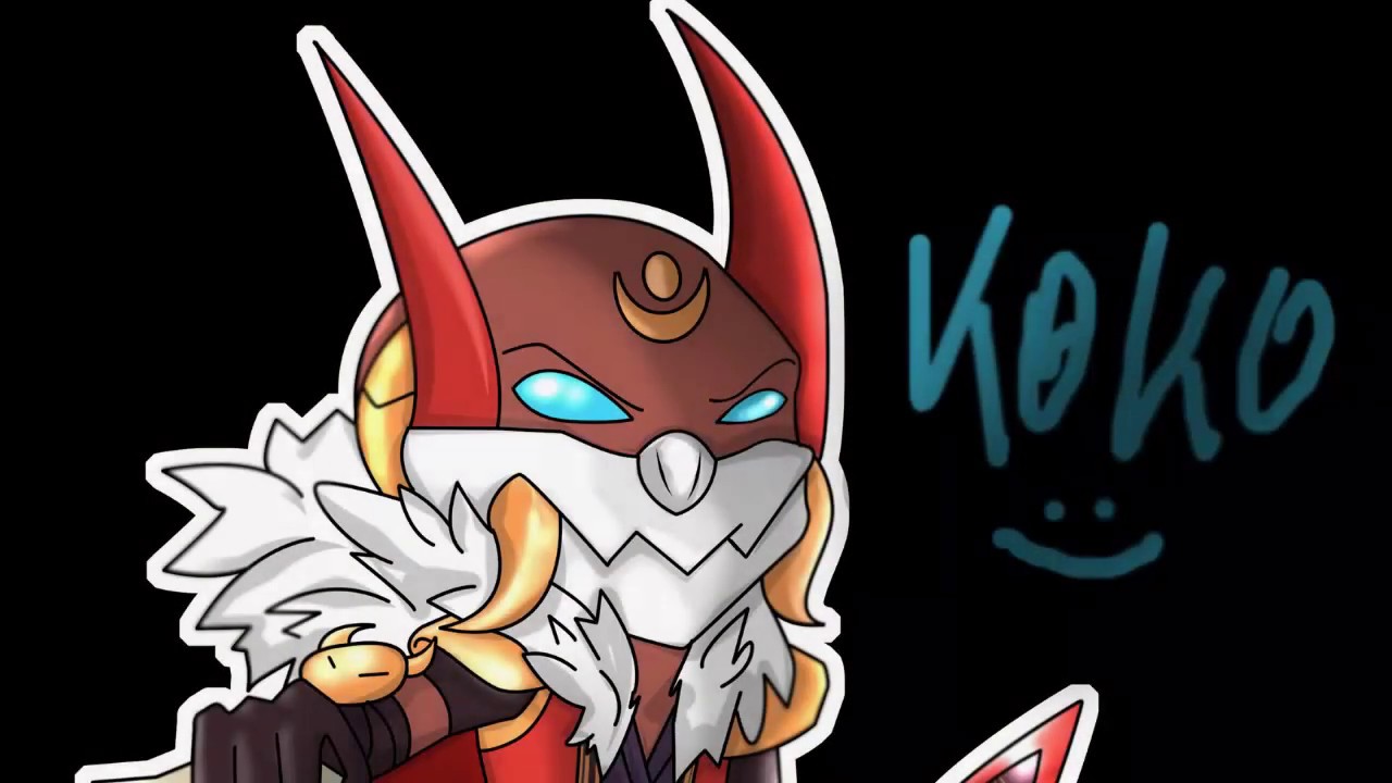 Dibujando en digital "CON MOUSE" a Pyke Luna de sangre (Chibi) (League ...