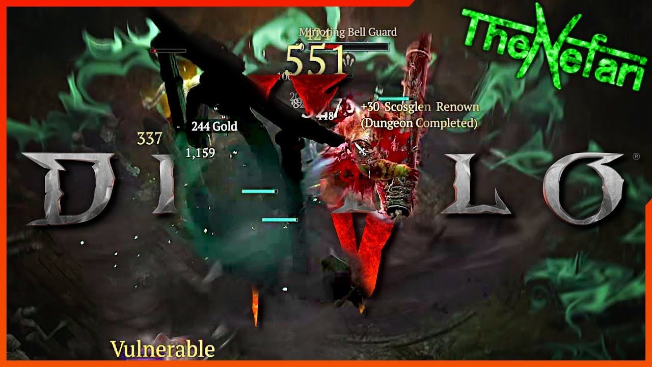 Diablo 4 Part 93 - Drowned Bells in Flooded Depths - YouTube