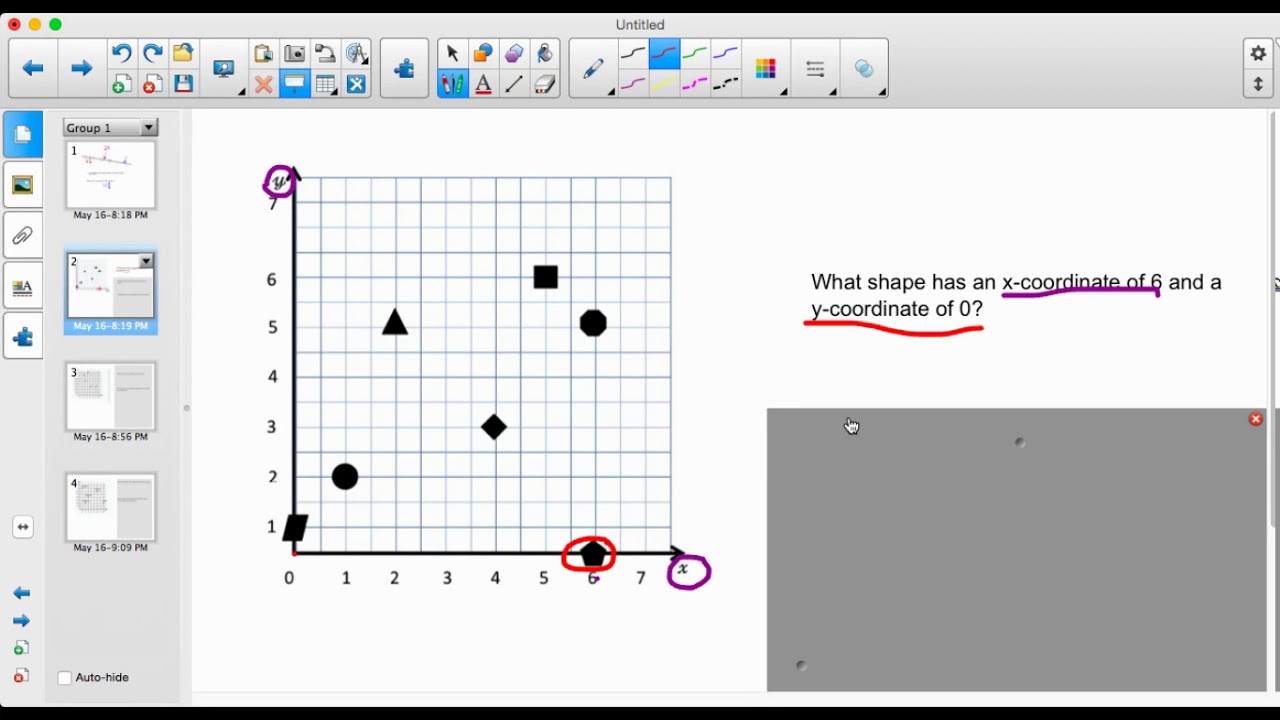 Lines and Coordinate Grids 1 - YouTube