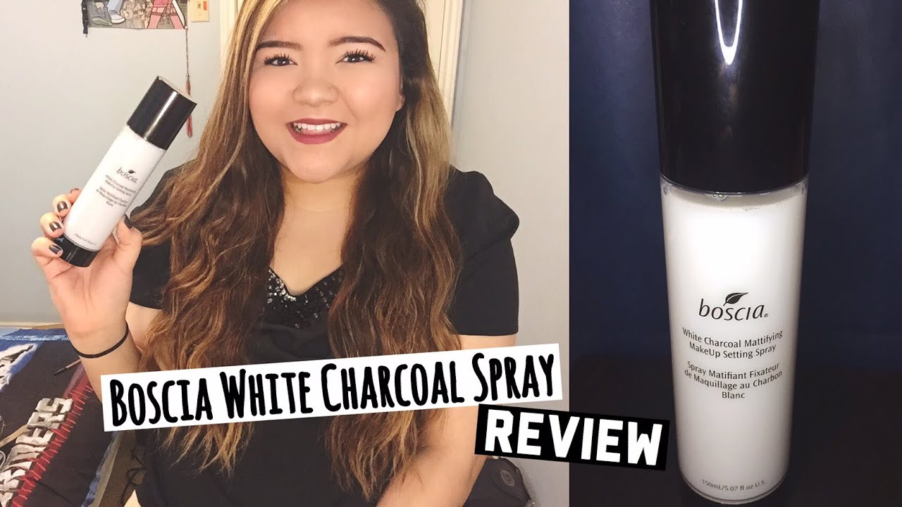 New! Boscia White Charcoal Setting Spray | Review + First Impression ...