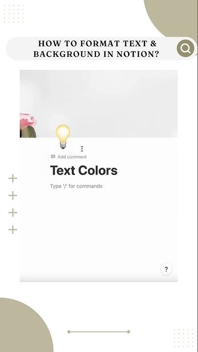Text And Color Options 🌈 For Your Notion Pages Shorts Notion Notiontutorial Youtube