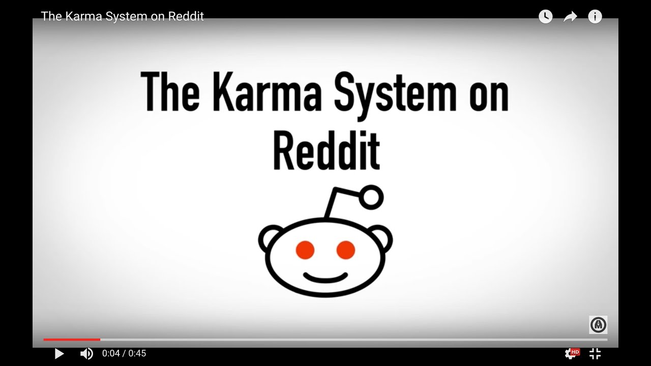 The Karma System on Reddit - YouTube