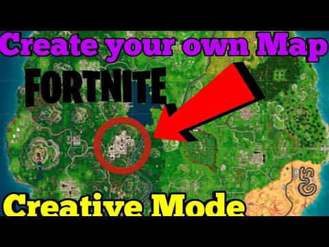 Fortnite create your own map!!! - YouTube