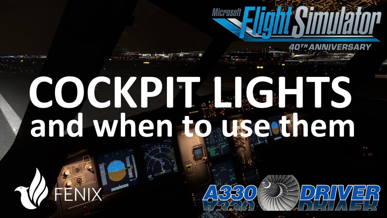 A320 Family COCKPIT LIGHTS explained and WHEN to use WHAT | Real Airbus ...