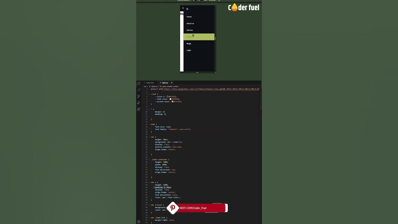 How To Create Navbar Using Html And Css Webdesign Navigationbar Uxdesign Frontenddev Youtube