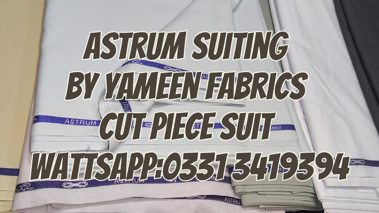 Astrum by Yameen. Sami KT finish wash and wear for mid winter and ...