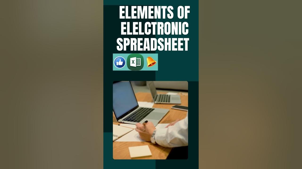 Elements Of Electronic Spreadsheet Microsoftoffice Smartexcel Exceltips Exceltech Youtube