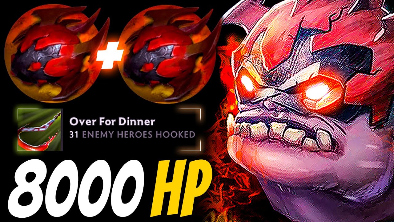 Raid Boss Pudge 8000HP 2x Heart of Tarrasque — Trash Talkers Make The ...